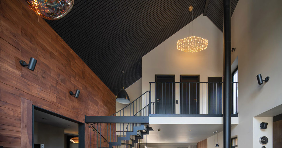 Nybyggeri med ni meters loftshøjde i Höllviken | Troldtekt A/S