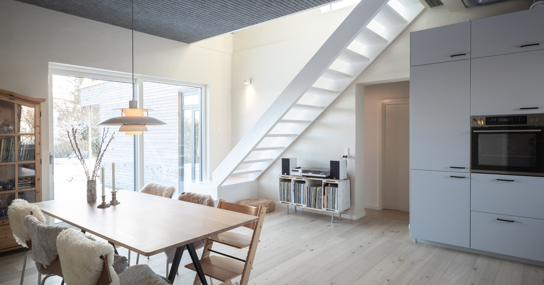 Harmonisk helhed i privatbolig | Troldtekt