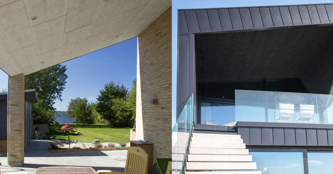 Troldtekt i udendørs udhæng | Troldtekt