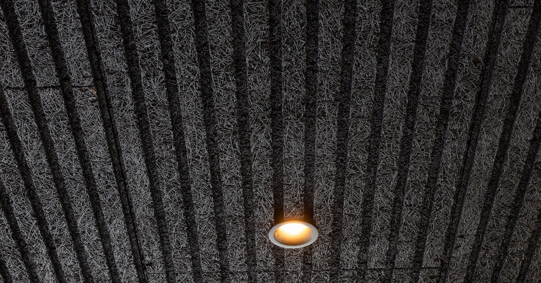 Akustikplader med langsgående spor | Troldtekt® line